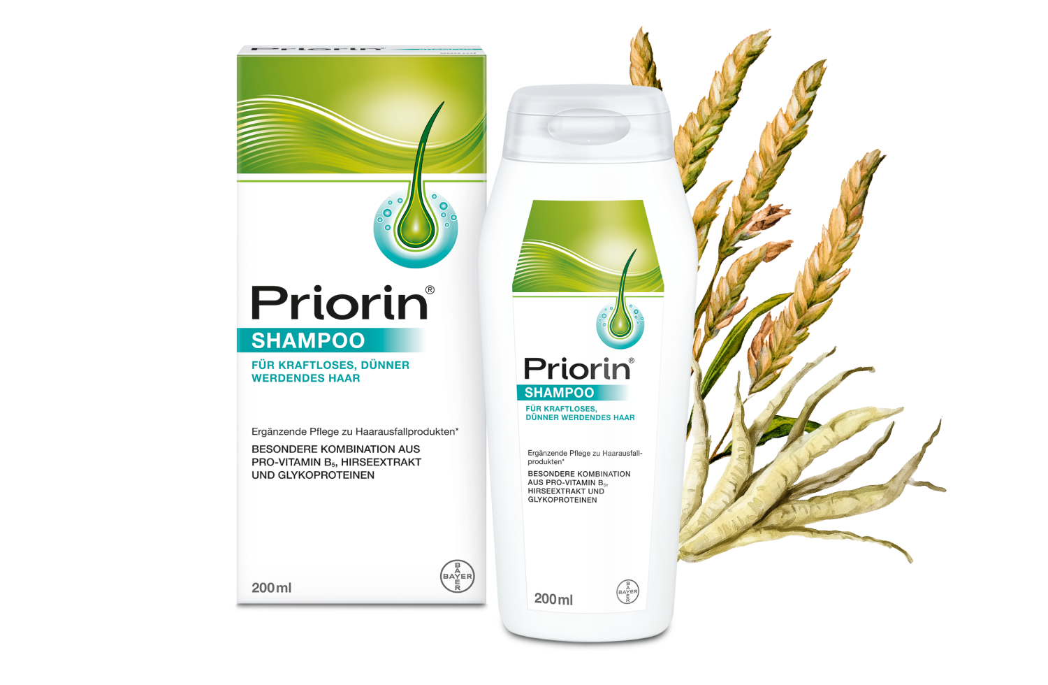 Priorin® Shampoo – Die Pflege für mehr Glanz und Volumen